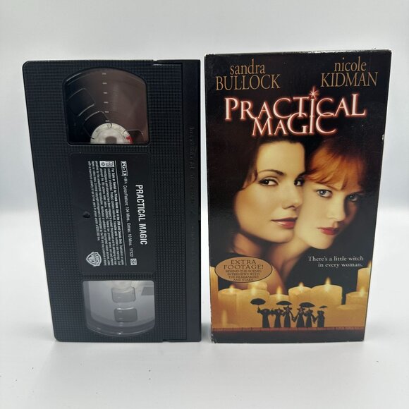 Warner Bros. | Media | Practical Magic Vhs 998 Sandra Bullock Nicole ...